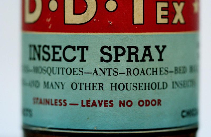 Ddt Bottle Insecticide (DDT) Jack Caravanos